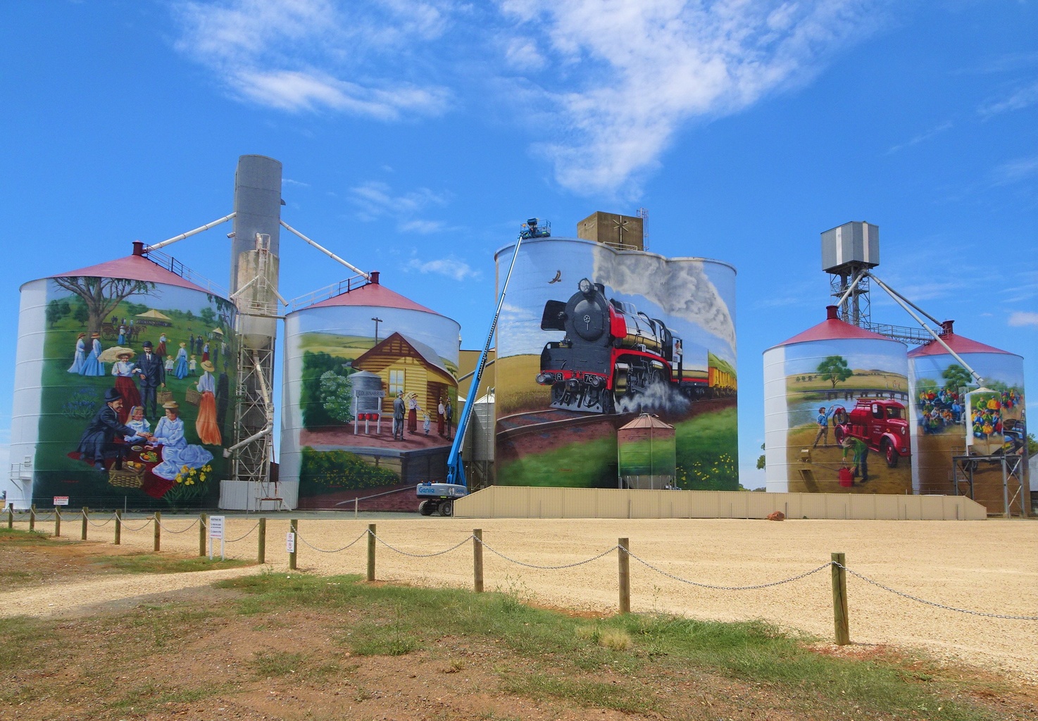 Colbinabbin Silo Art