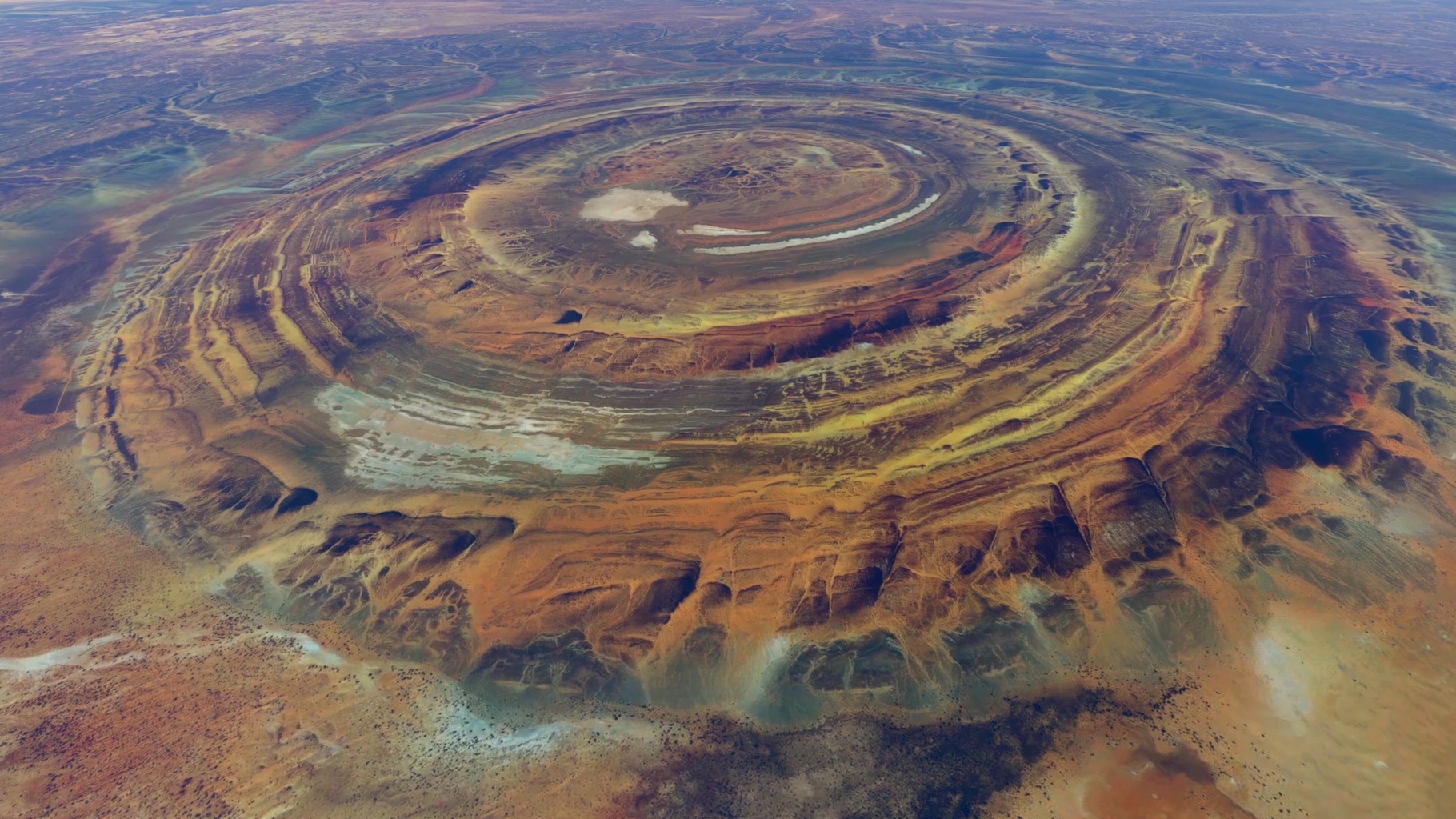 Richat Structure (The Eye of the Sahara)