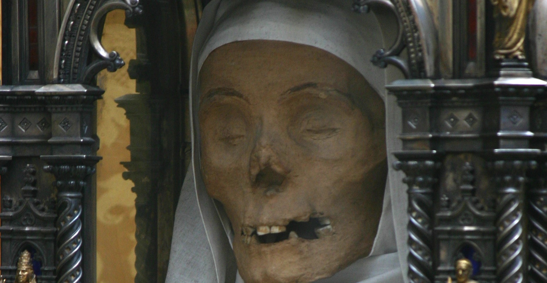 Relic of Catherine of Siena Skull
