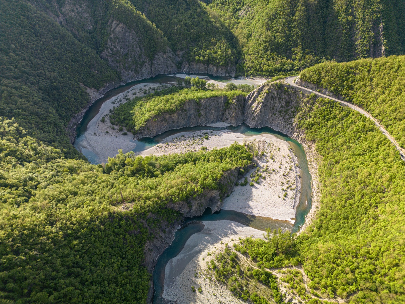 Trebbia River and Valley