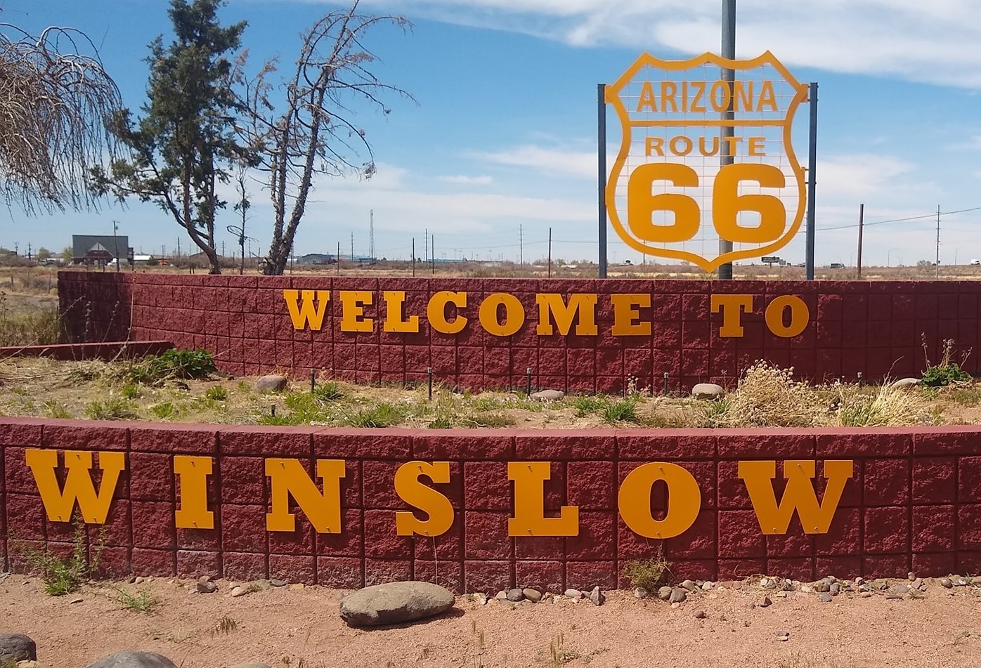 Winslow Route 66 Sign