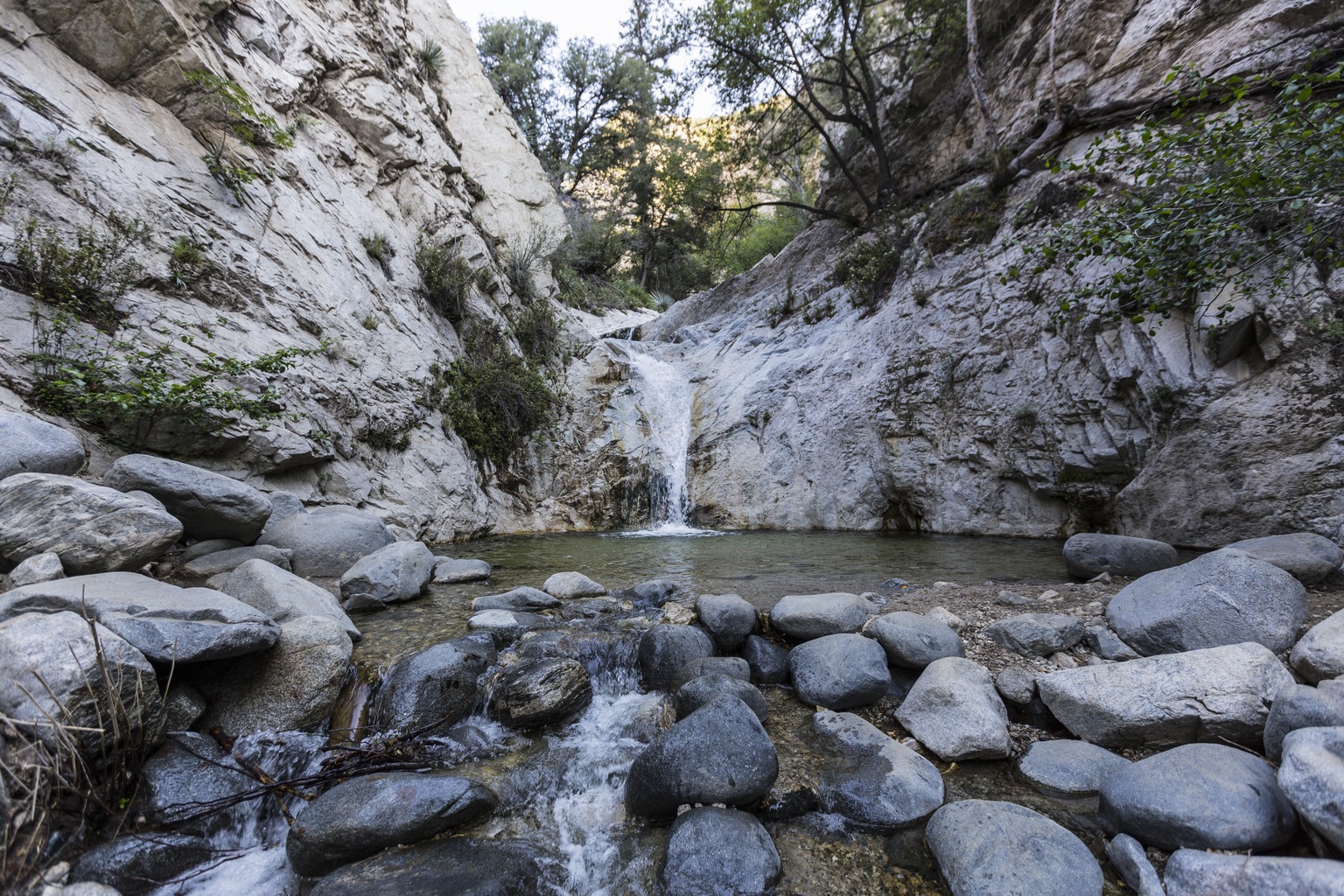 Switzer Falls via Gabrielino Trail