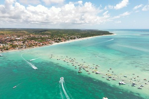 Caminho de Moisés (Path of Moses) on Barra Grande Beach