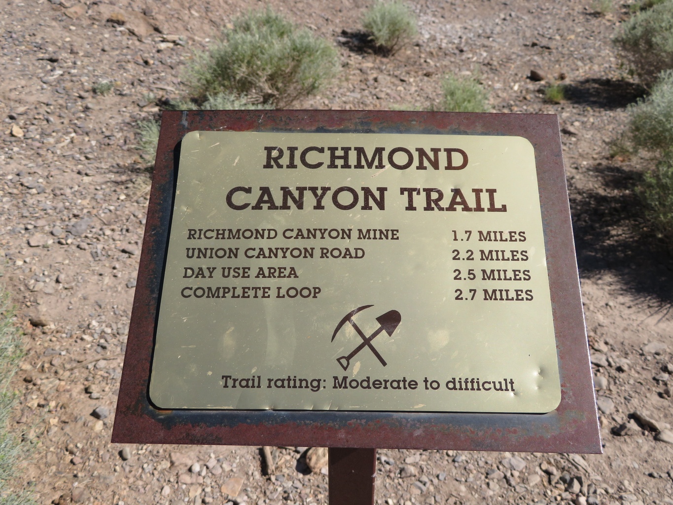Richmond Canyon Trail