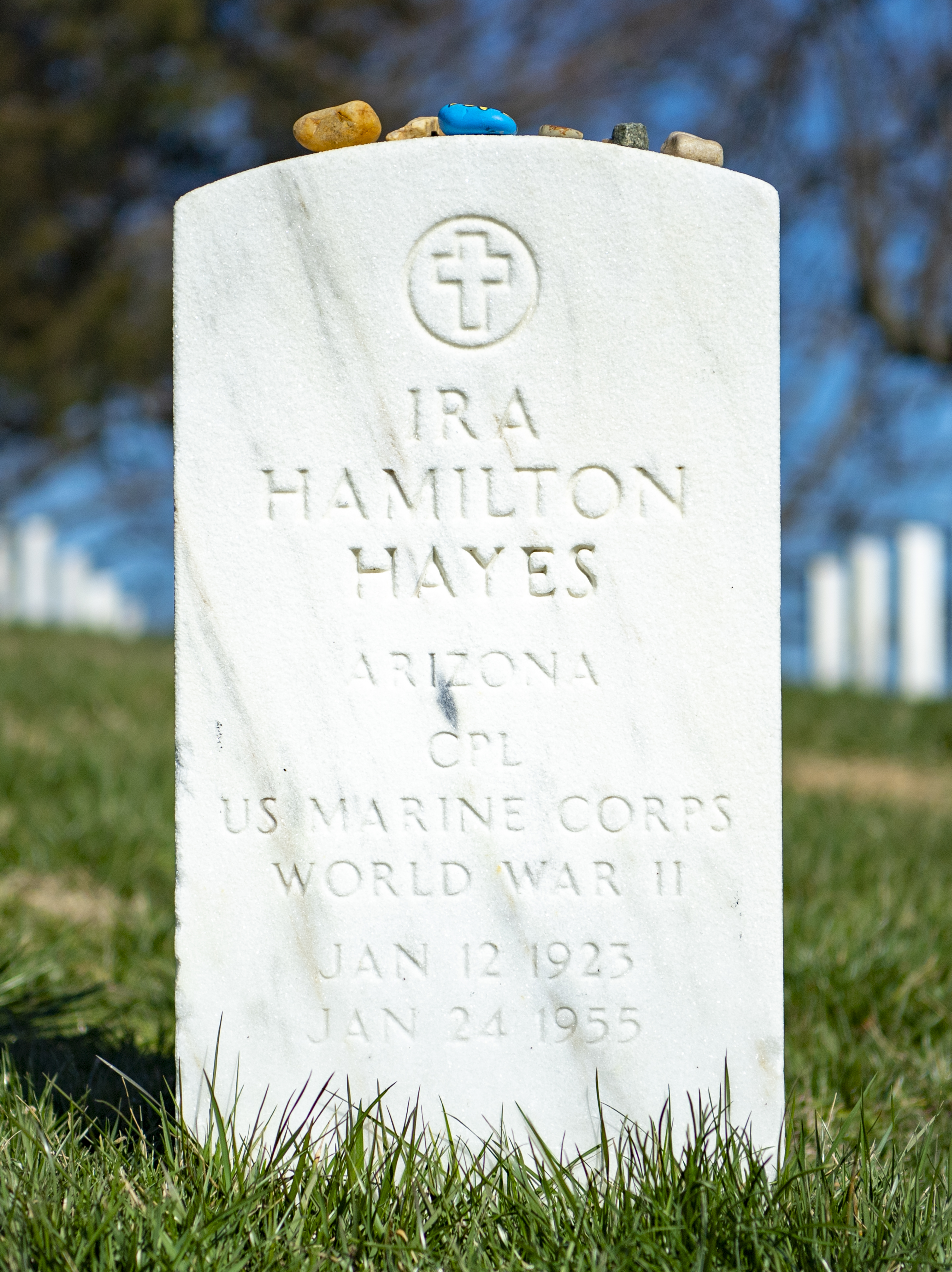 Cpl. Ira Hamilton Hayes Grave