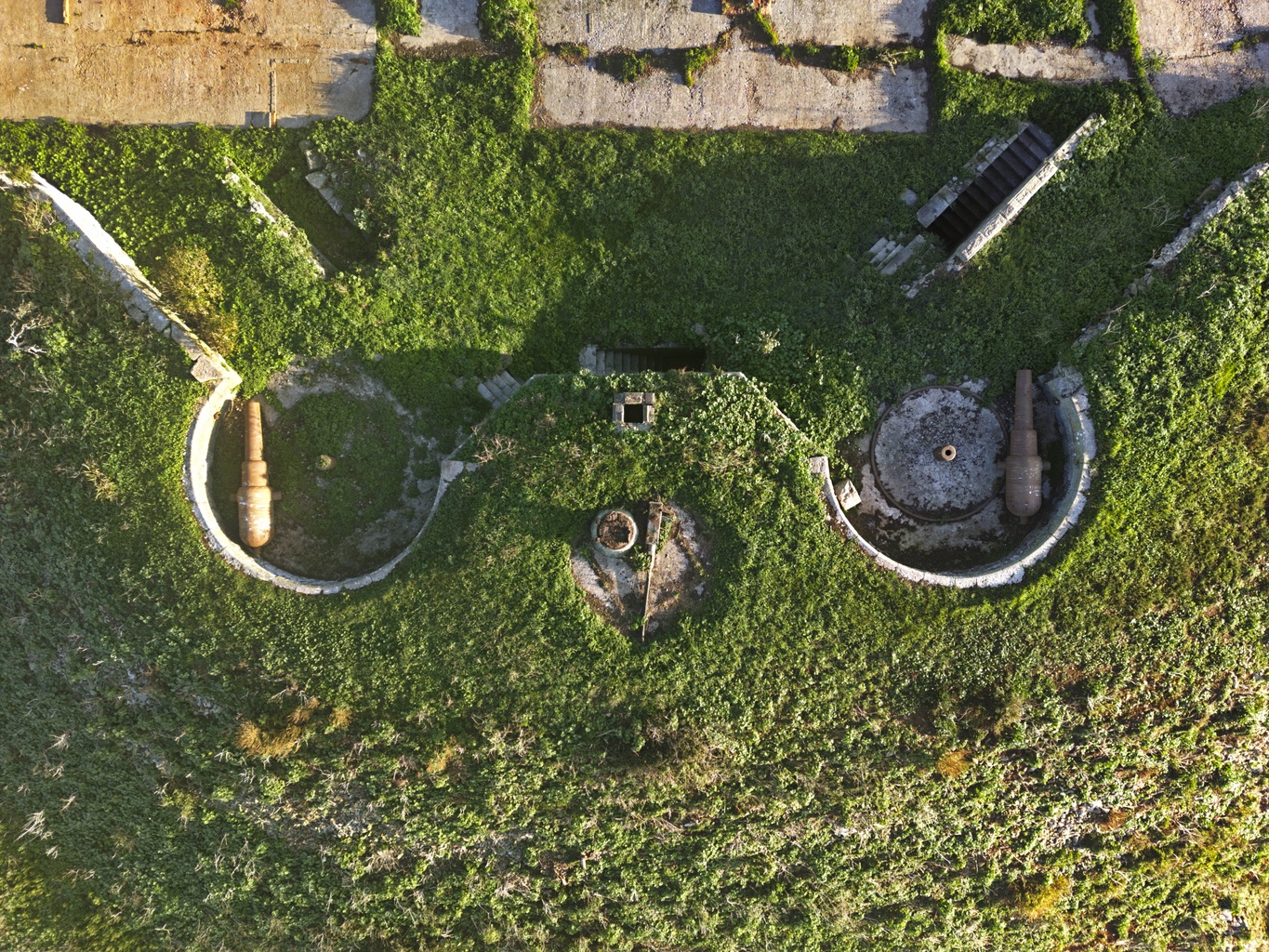 Steep Holm Island Batteries