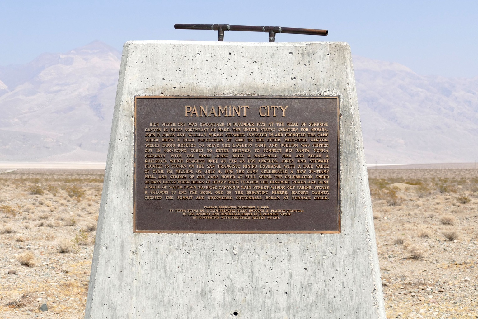 Ballarat & Panamint City Monuments