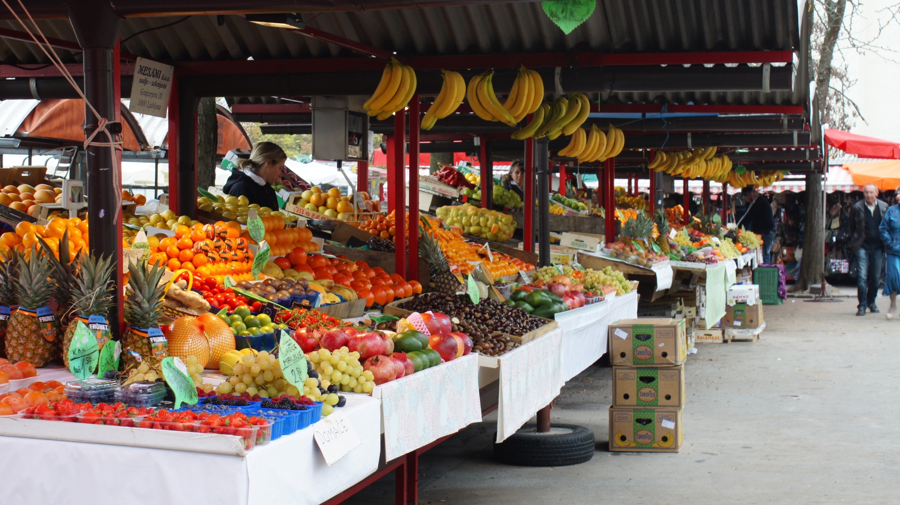 Ljubljana Central Market (Plečnik's Market)