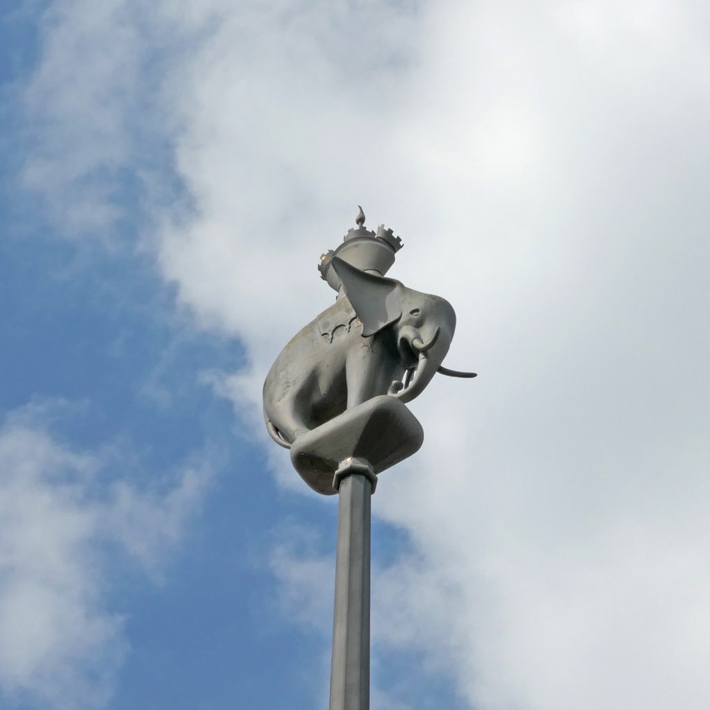 Coventry Standard Elephant Sculpture