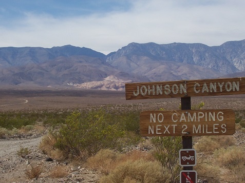 Johnson Canyon Road to Hungry Bill's Ranch