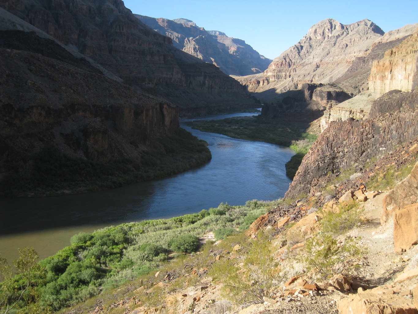 Whitmore Canyon Trail to Colorado River