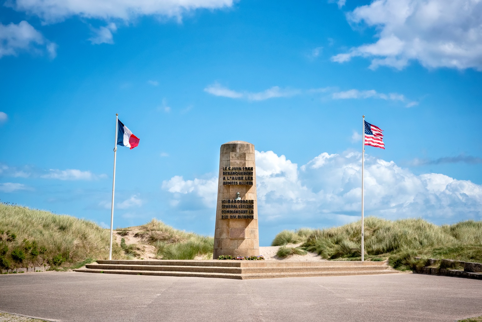 French 2nd Armored Division Utah Beach Memorial